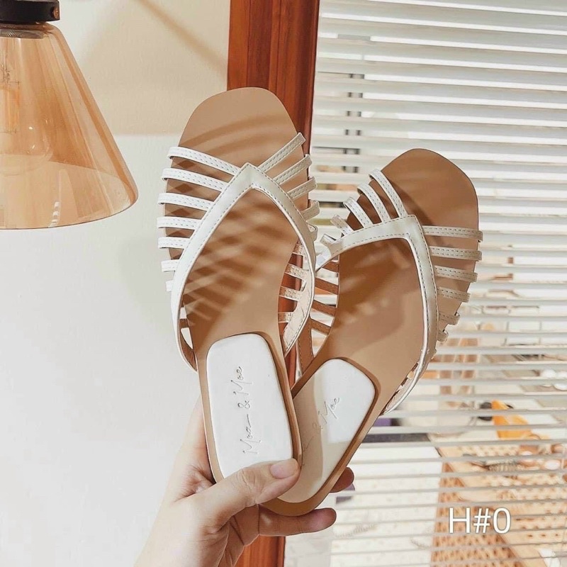Unique flat sandals big size 40-43 (real picture at the end) | Shopee ...