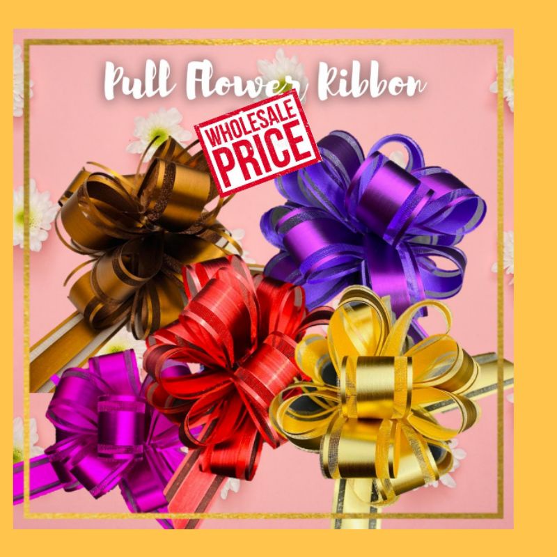 Ready Stock Metalic Pull Ribbon 30mm & 50mm Ribbon Tarik Reben Tarik ...