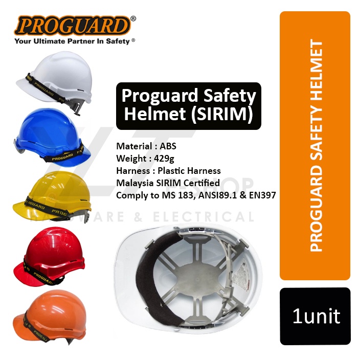 YLT Proguard Safety Helmet with SIRIM (Batch 2022 year) | Shopee Malaysia
