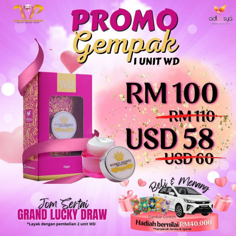 Women Desiree Triple Advance (WDTA) | Shopee Malaysia