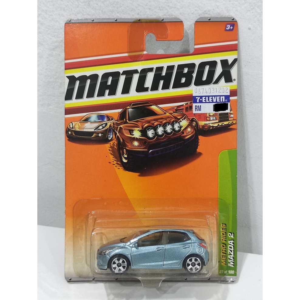 Matchbox Mazda 2 (Got soft corner, Blister not mint) | Shopee Malaysia