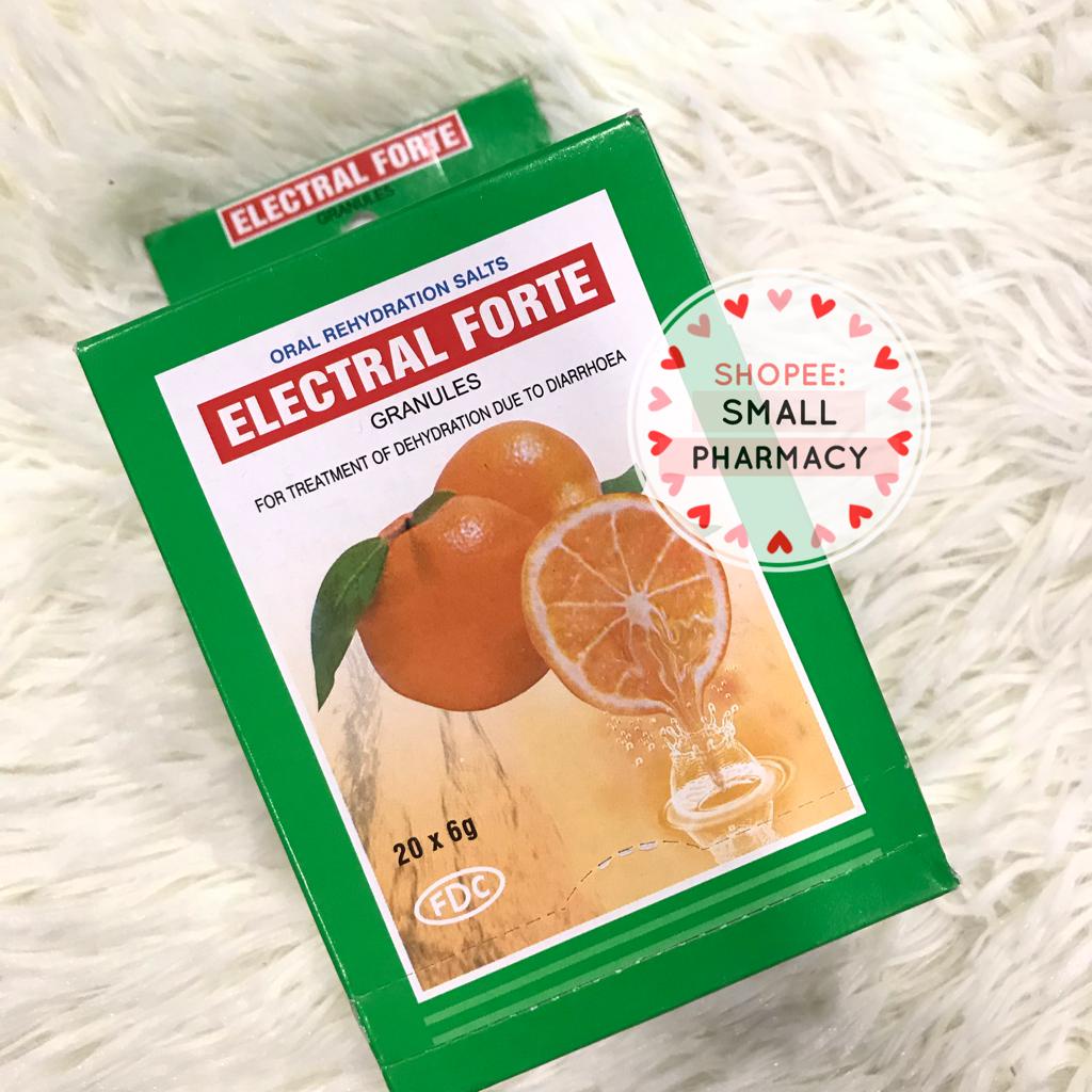 ELECTRAL FORTE Granules 1 Box 20s 006635 - Oral Rehydration Salts ...
