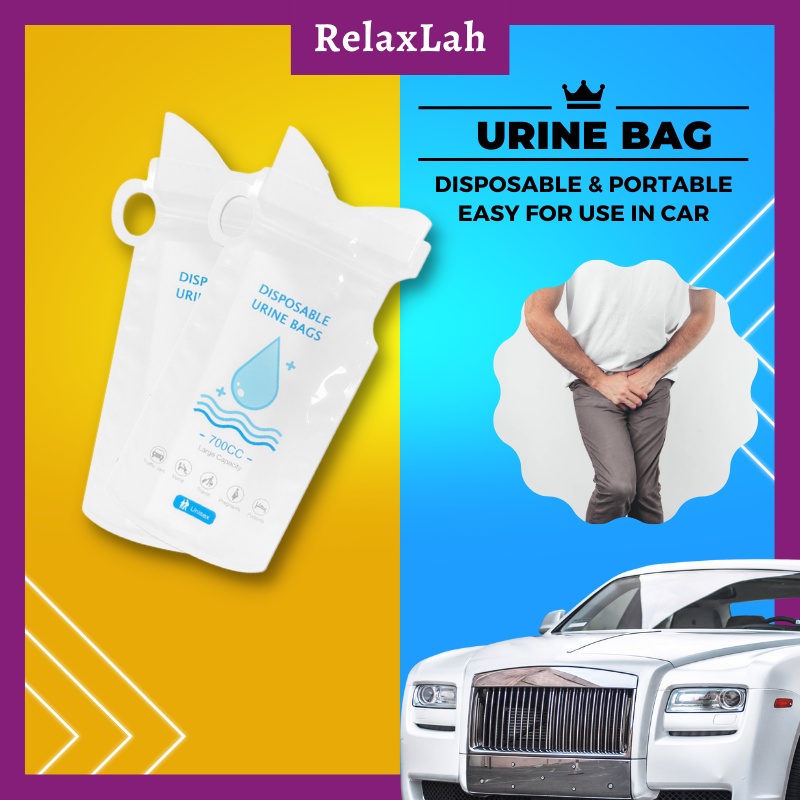 Disposable Urine Bag Cover Toilet Bag Travel Bekas Kencing Urine ...