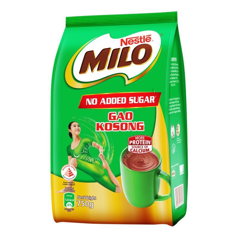 Nestle Milo Kosong Gao 750g (Sugar Free) | Shopee Malaysia