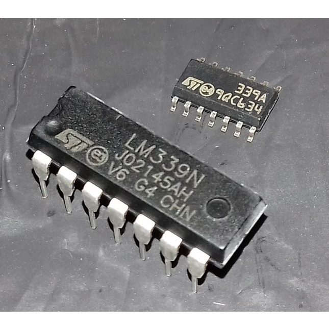 LM339 LM339N BA10339 AS339 LM339DG LM339 LM339DR2G SOP-14 | Shopee Malaysia