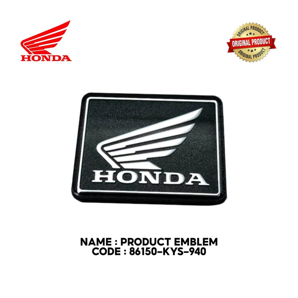 HONDA RS150R Emblem Product 86150-KYS-940 | Shopee Malaysia