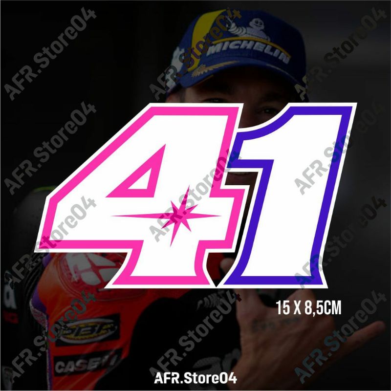 Sticker Cutting 41 Aleix Espargaro 2022 | Shopee Malaysia