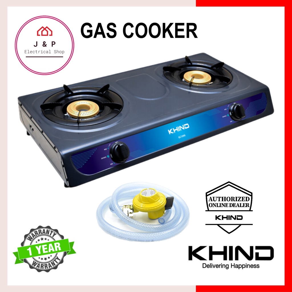 💥KHIND Gas Cooker GC1090 Dapur Gas💥 [ READY STOCK ] | Shopee Malaysia