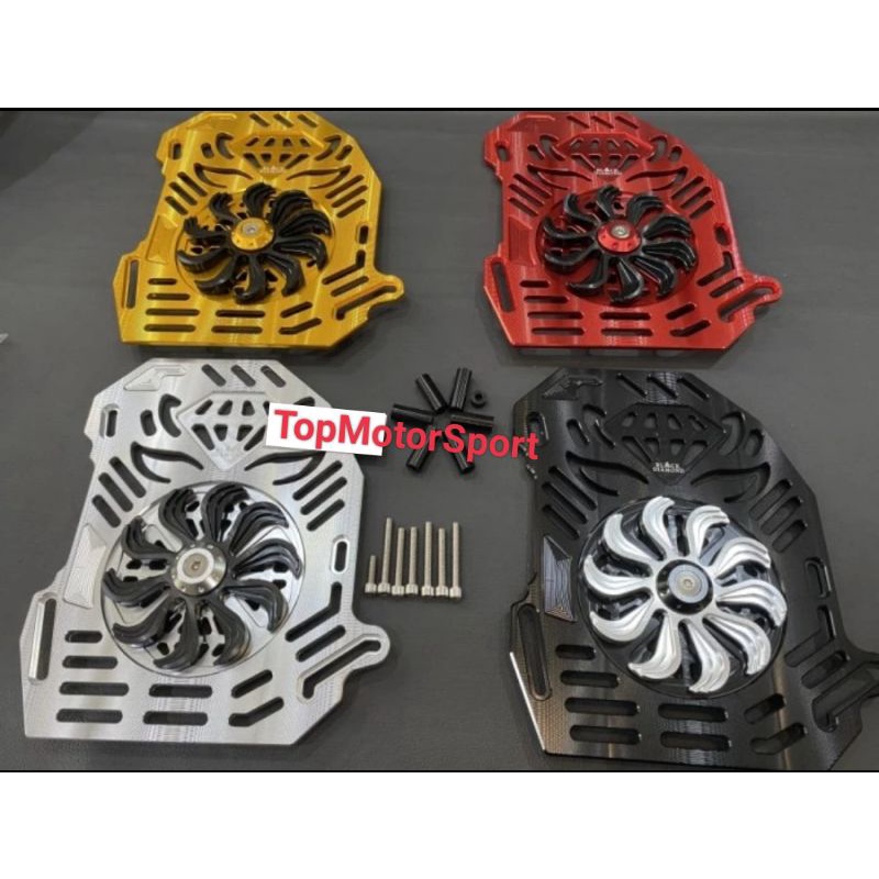 Lid COVER RADIATOR FAN SPINNER HONDA VARIO 160, PCX 160, ADV 160 FULL ...