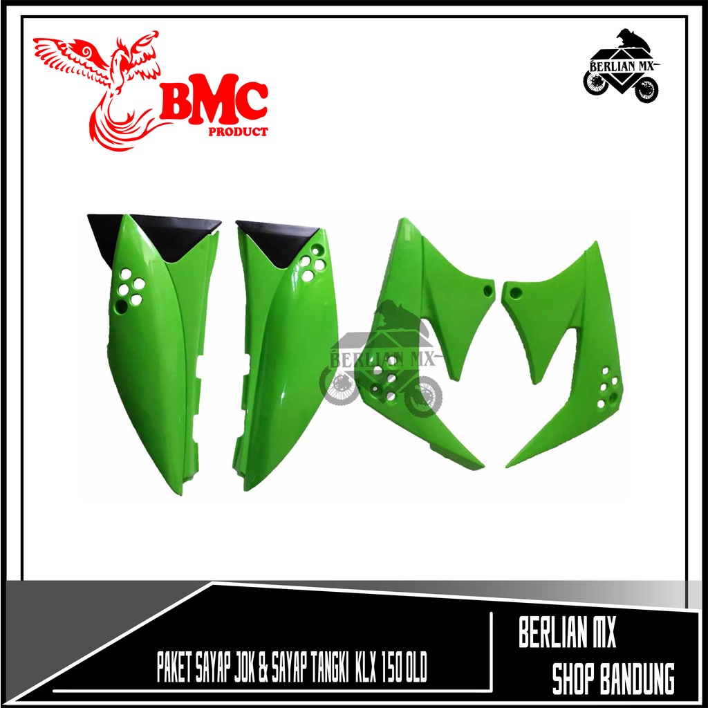 Tank Wing Body Cover Package And Klx 150 Seat Wings | Shopee Malaysia