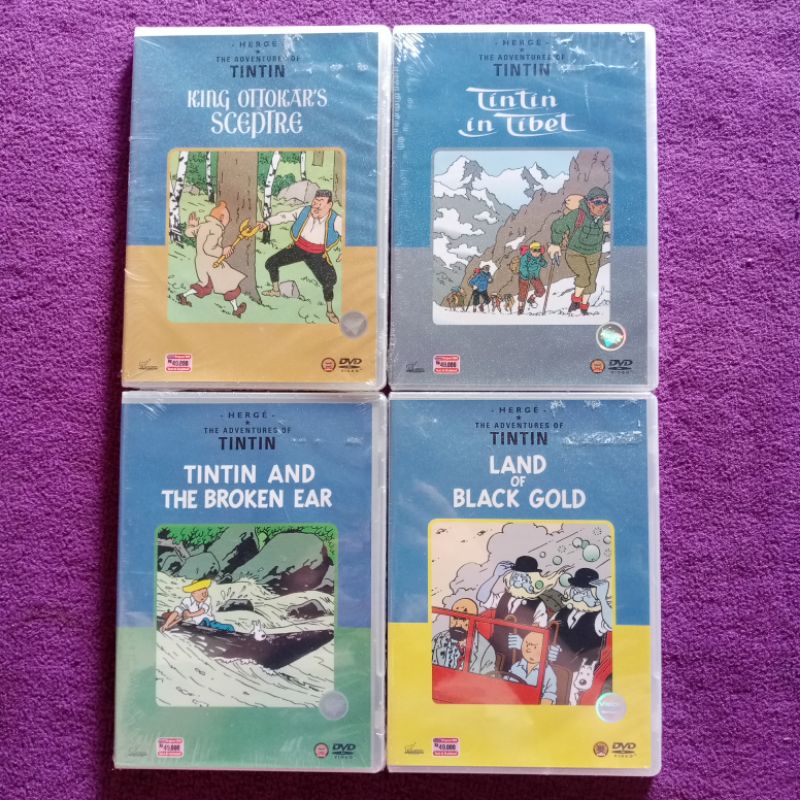Original Tintin DVD Package Seal | Shopee Malaysia