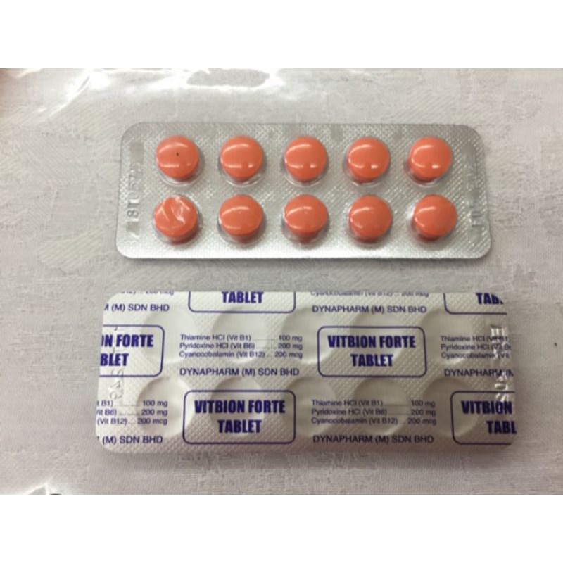 Dyna Vitbion Forte Tablet 10's | Shopee Malaysia