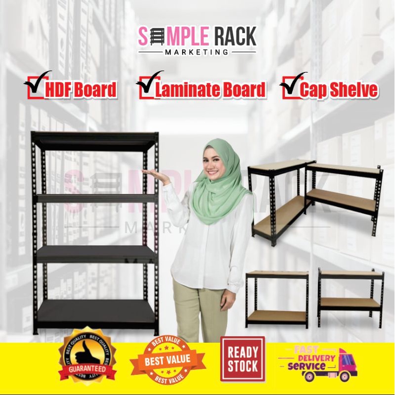 💯Rak 4 tingkat Rak Stor Rak Akuarium Rak oven Microwave Kitchen Rack ...