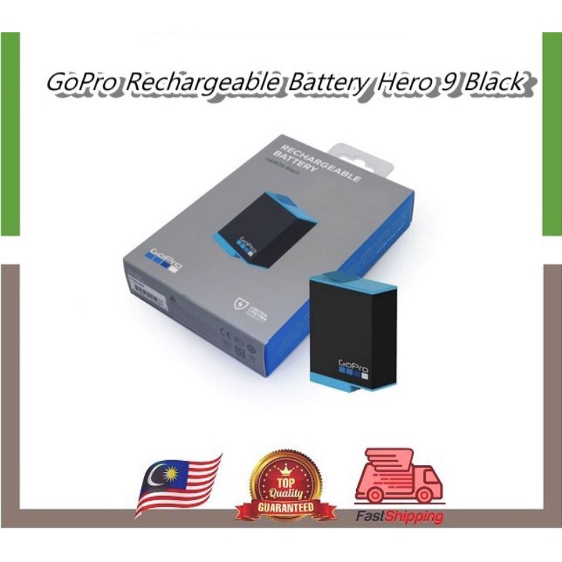GoPro Rechargeable Battery HERO 9 Black | Shopee Malaysia