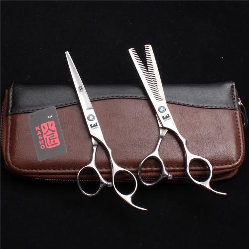 Firesmith 20cm Double-Sided Teeth Scissors Haircut Thinning 10% ...