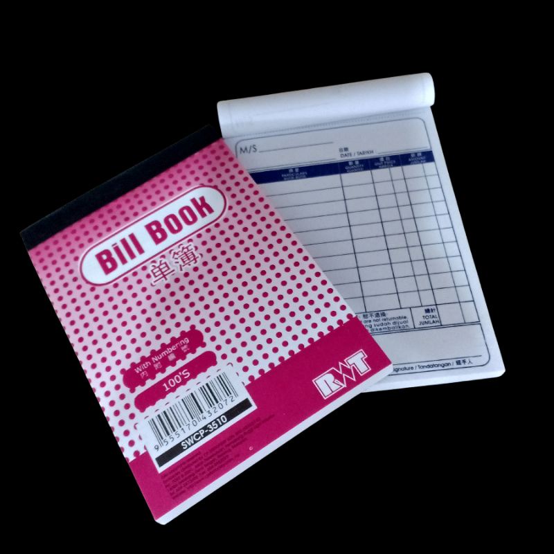 RWT Bill Book With Numbering 100's SWCP-3510/ small size | Shopee Malaysia