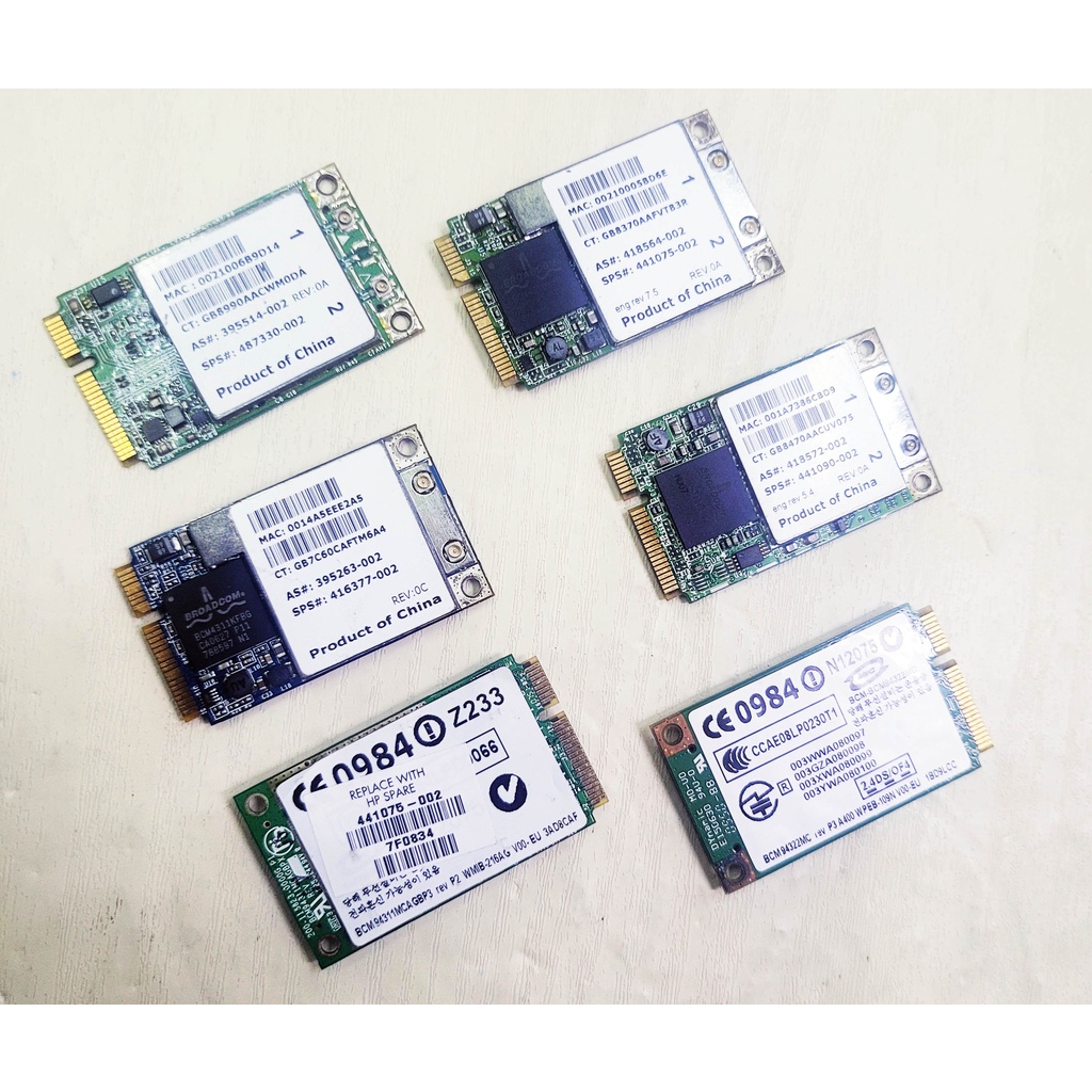Original Broadcom BCM94311 BCM94311MCG BCM94311MCGHP3 Mini PCI Express ...
