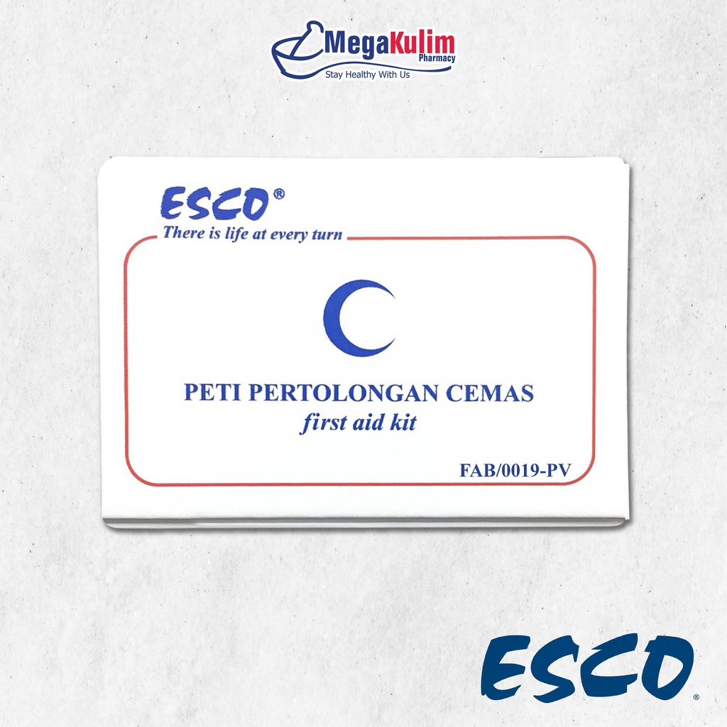 ESCO First Aid Kit Empty Mini FAB0019-PV (1unit) | Shopee Malaysia