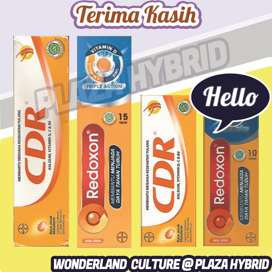 Cdr and Redoxon Multivitamin (4 Variants) | Shopee Malaysia