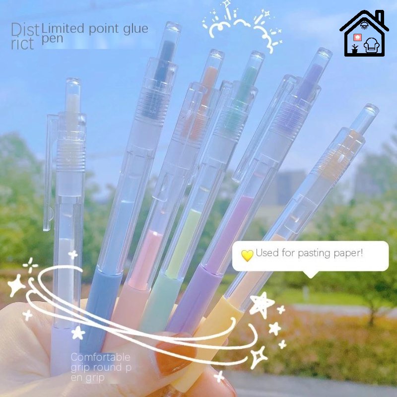 Shape Jelly Color Glue Stick Pen/ School Office Supply Adhesives Glue ...