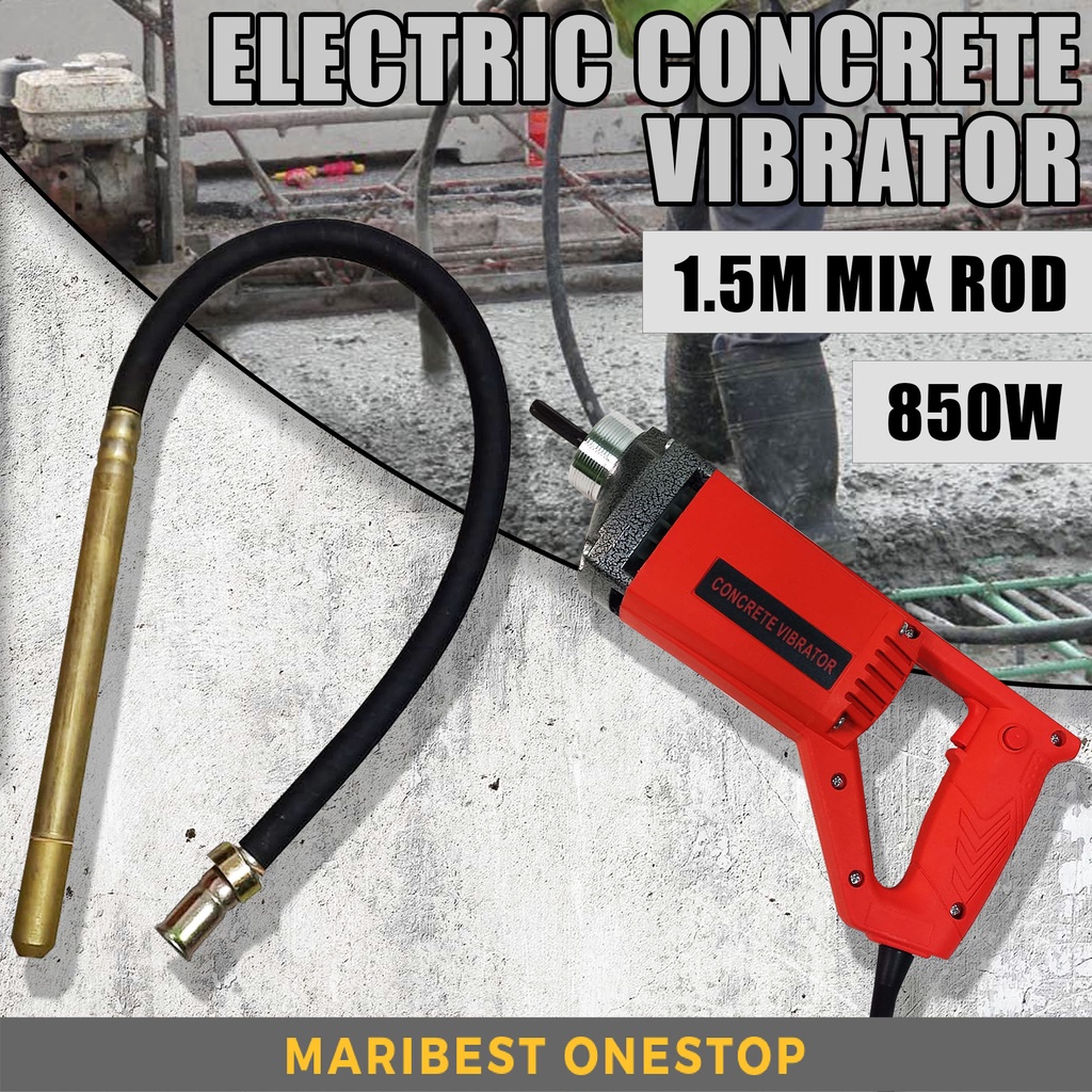 850W Electric Concrete Vibrator Machine Vibrator Concrete Vibrator ...