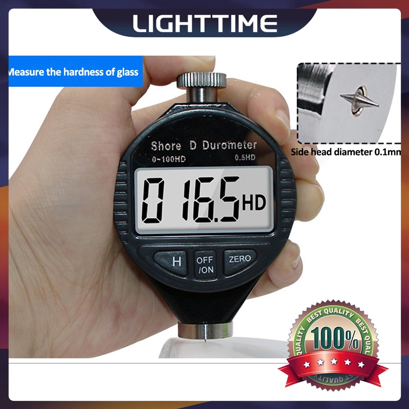 Hardness Tester LCD Display Meter Shore 0-100 A/C/D Digital Shore ...