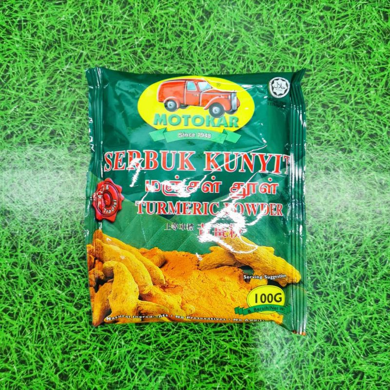 Motokar Serbuk Kunyit 100g (Turmeric Powder) | Shopee Malaysia