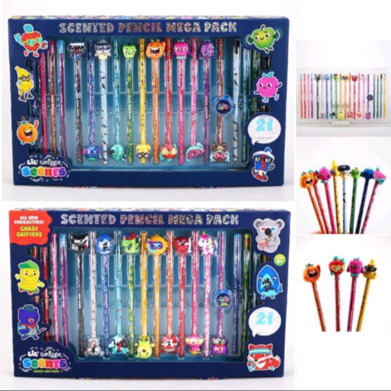 Stationery set smiggle/Scented smiggle Pencil/Character Pencil | Shopee ...