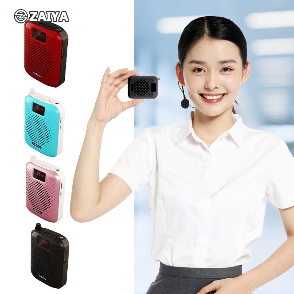 BLUETOOTH MICROPHONE K500 Voice Amplifier Bluetooth Speaker for School ...