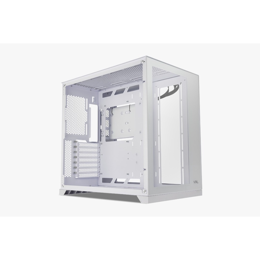 Tecware Premium Vxl Tg Atx Gaming Case Dual Chamber High Airflow
