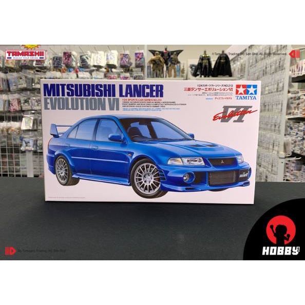 Tamiya Mitsubishi Lancer Evolution VI (Scale 1/24) | Shopee Malaysia