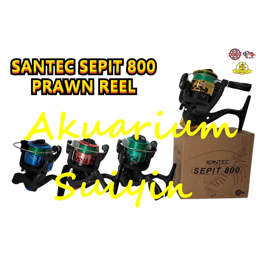 SANTEC SEPIT 800 PRAWN REEL / MESIN UDANG | Shopee Malaysia