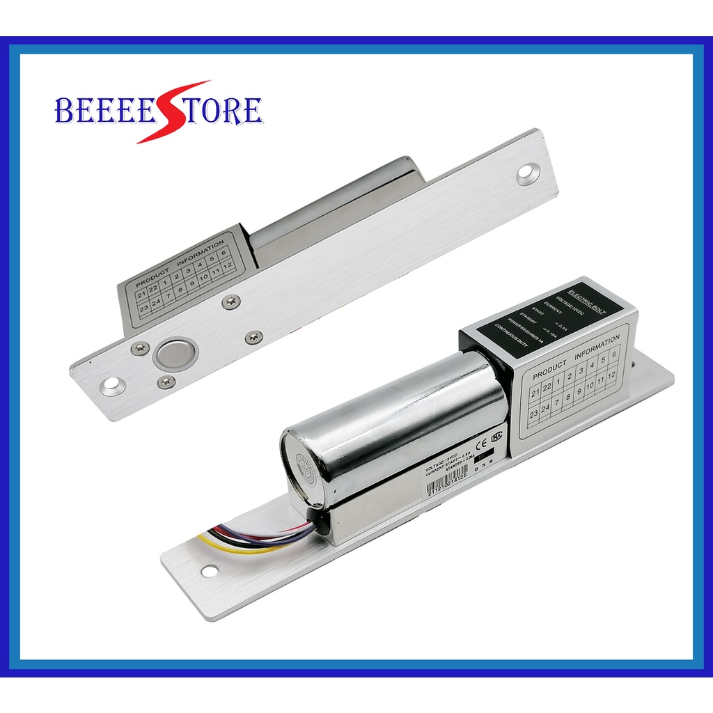 BL36 Electric Bolt Lock Signal Access Control DC 12V Stainless Steel ...