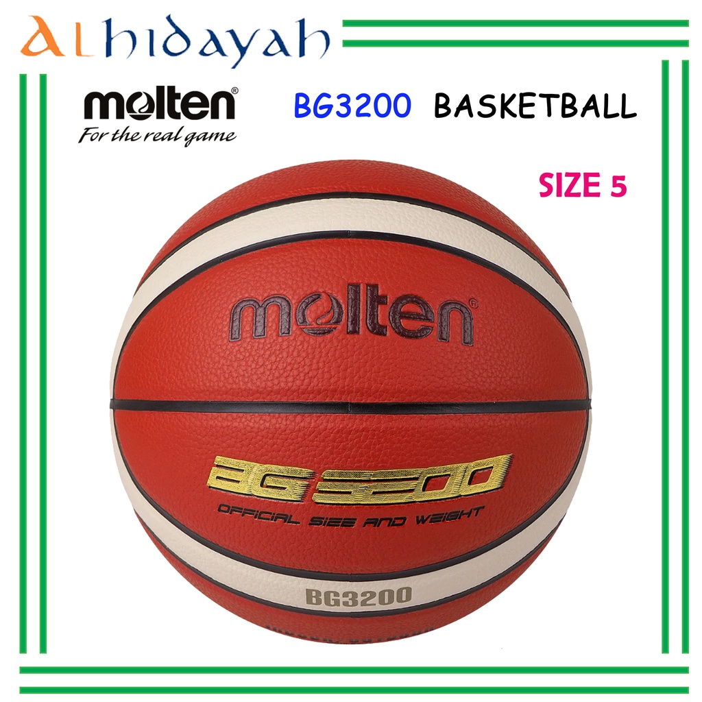 Aunthentic Molten Composite Leather Basketball BG3200 and needle ...