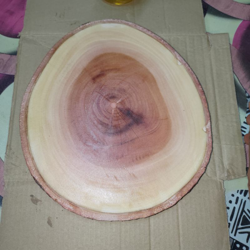 Kepingan kayu,wood slice. | Shopee Malaysia