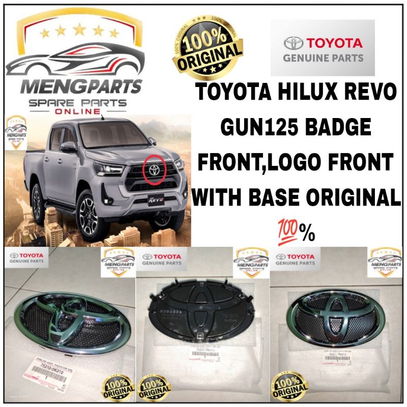 ORIGINAL 💯% TOYOTA HILUX REVO, ROCCO GUN125/126,GUN135 2020Y-2023Y ...