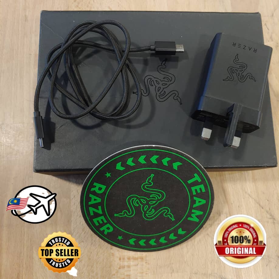 RAZER PHONE 24W SUPER FAST CHARGER 100 % ORIGINAL USED | Shopee Malaysia