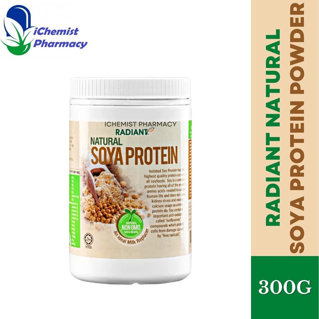 [NEW STOCK] Radiant Natural Soya Protein Powder 300g | Shopee Malaysia