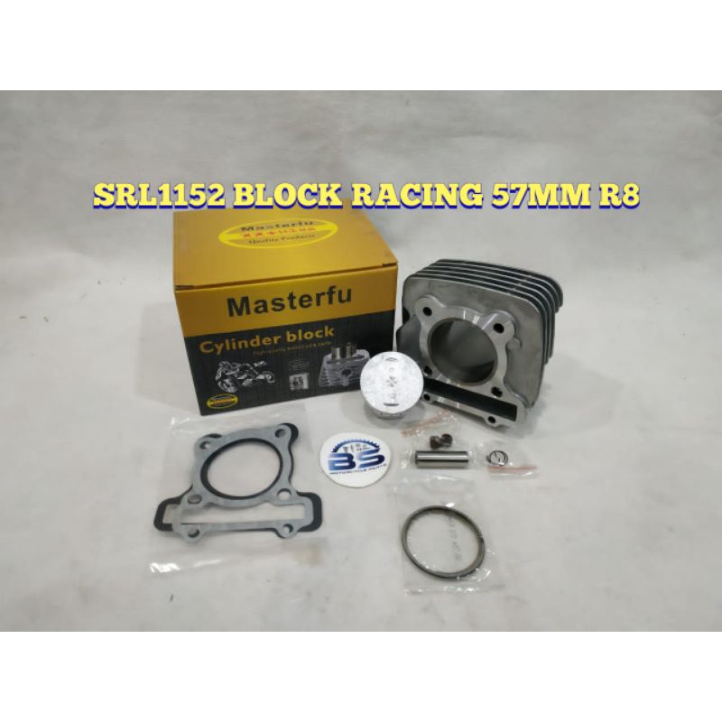 Yamaha SRL115 Fi block racing 57mm / std R8 | Shopee Malaysia