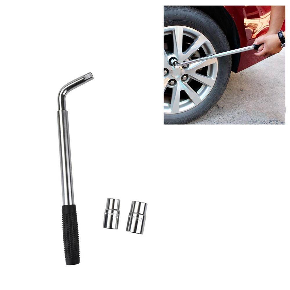 Car Tire Wrench L-type Retractable Labor-saving Car Socket Wrench ...