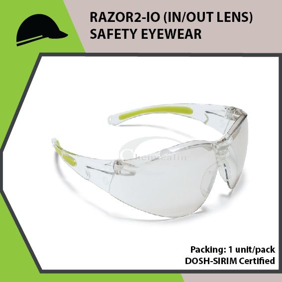 RAZOR2-IO SAFETY EYEWEAR (IN/OUT LENS) | Shopee Malaysia