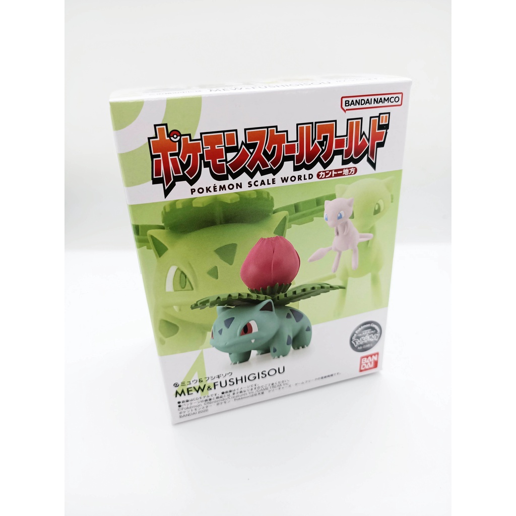 -ORIGINAL-POKEMON SCALE WORLD KANTO REGION SET Mew two, Pikachu ...