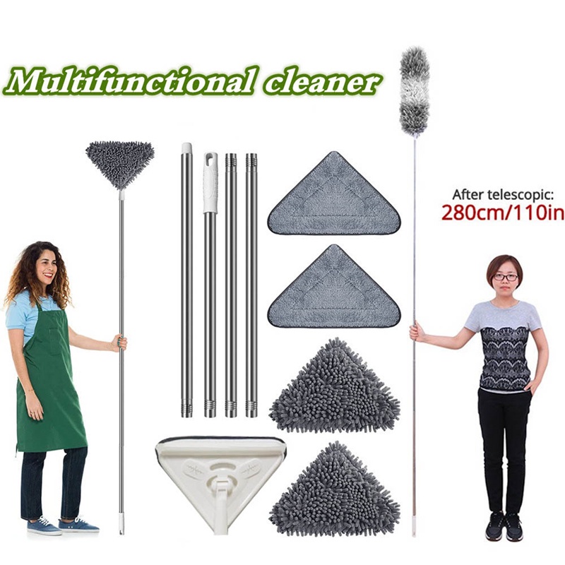 🔥Free Shipping🔥Multifunctional Cleaner Rotating Triangle Mop Floor ...