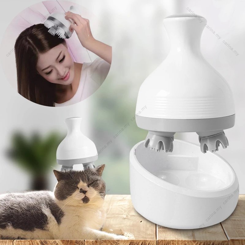 3D Scalp Massager Head Massager With 84 Nodes Release Back Neck Leg ...