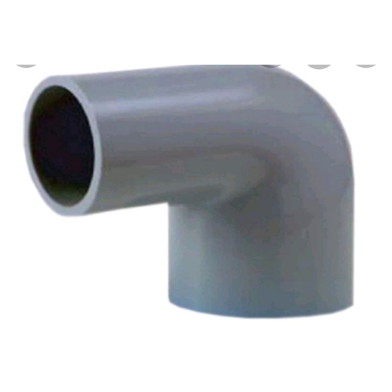 Pvc reducer elbow (20mm x 15mm) (3/4" x 1/2") (1 bag =100pc) | Shopee ...