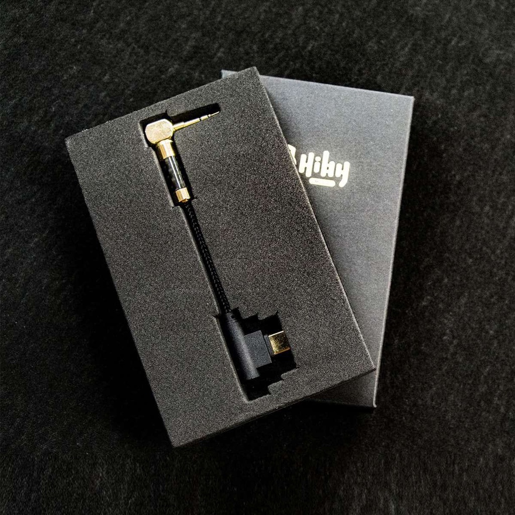 Hiby Type C to 3.5MM, Coaxial OTG Cable: for Chord Mojo, Hugo2, Fiio ...