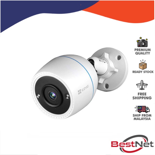 EZVIZ C3TN Color Full HD 1080P IP67 Color Night Vision Motion Detection ...
