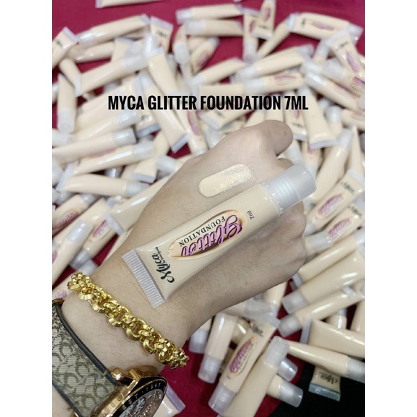 MYCA GLITTER FOUNDATION TRIAL ORIGINAL HQ | Shopee Malaysia