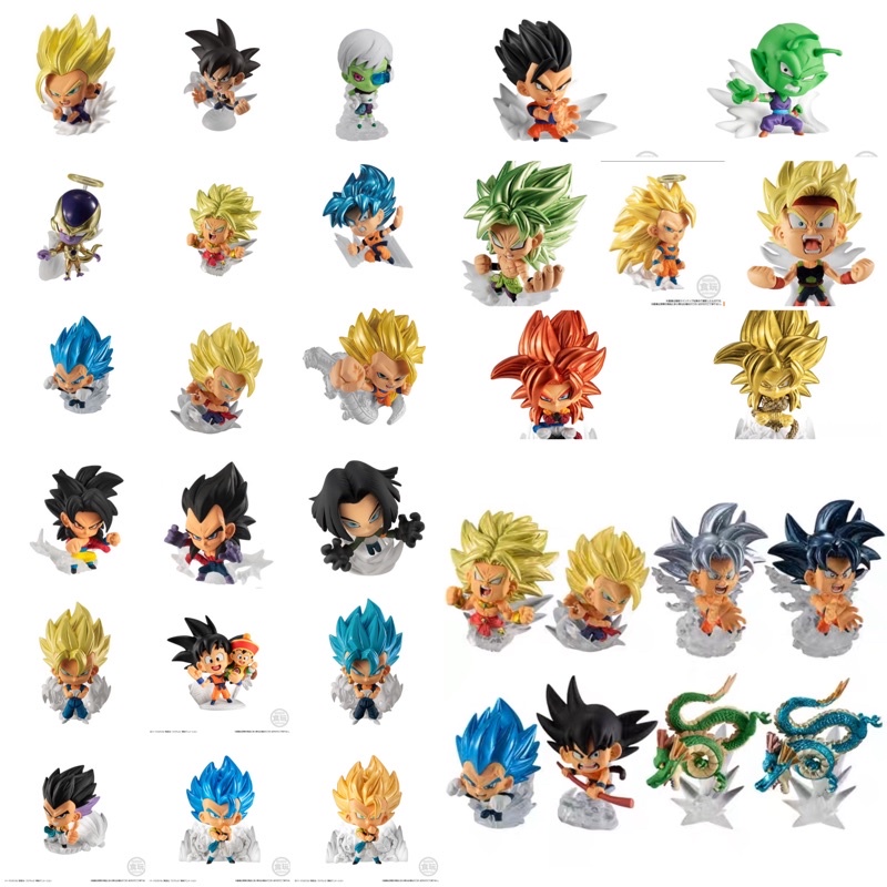 ORIGINAL Dragon Ball Chibi Figure (Trading Figure & Gashapon) Goku ...