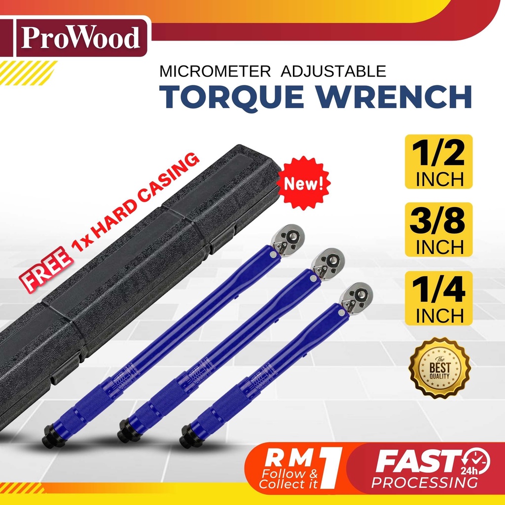 Driver Click Adjustable Micrometer Blue Handle Torque Wrench Torque ...